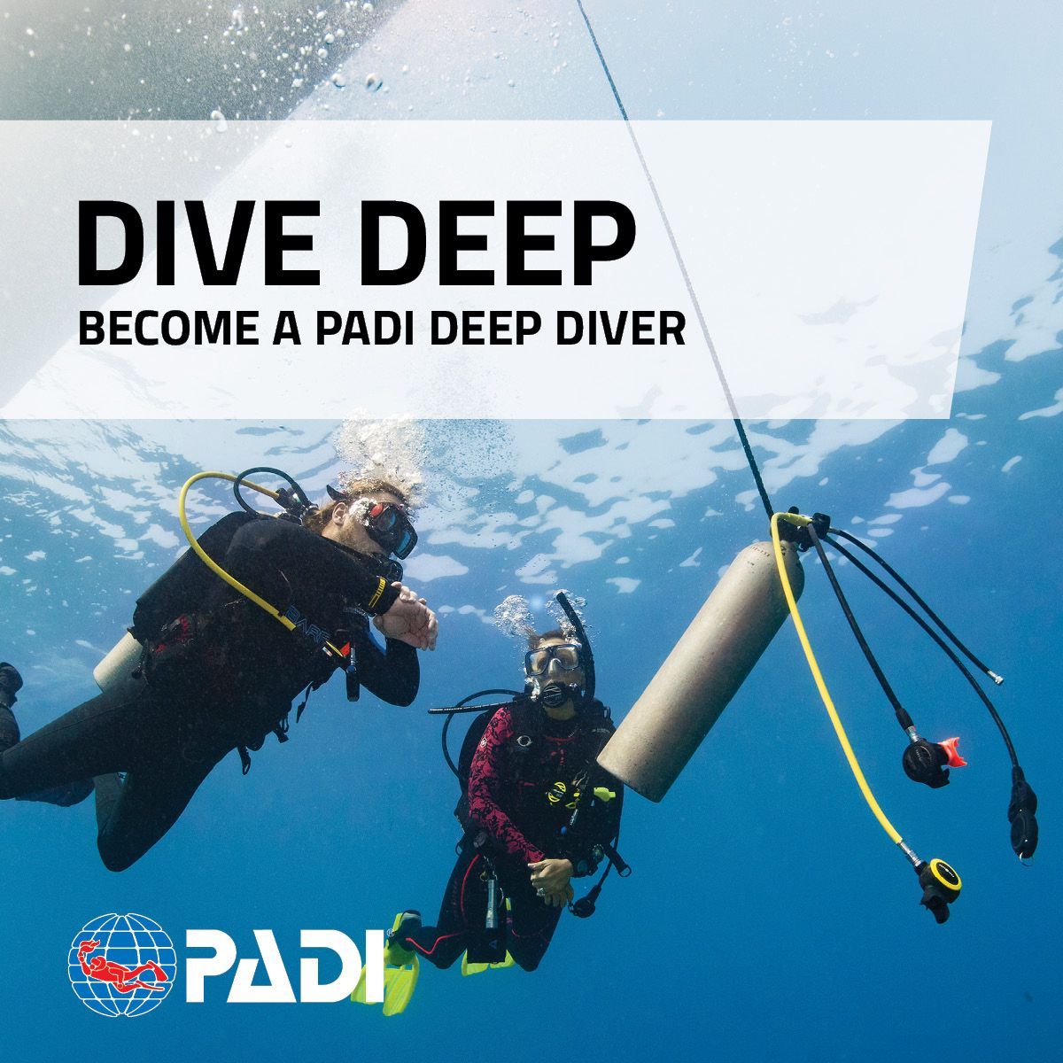 Deep Dive Specialty - Padi Dykkerkursus der gør dig stærkerer til de ...